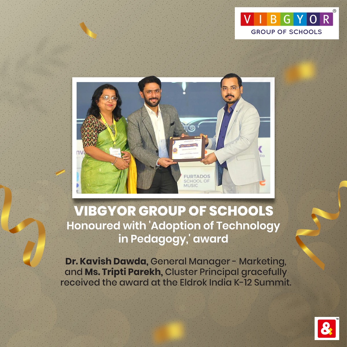| Awards Achievements | VIBGYOR Group of Schools