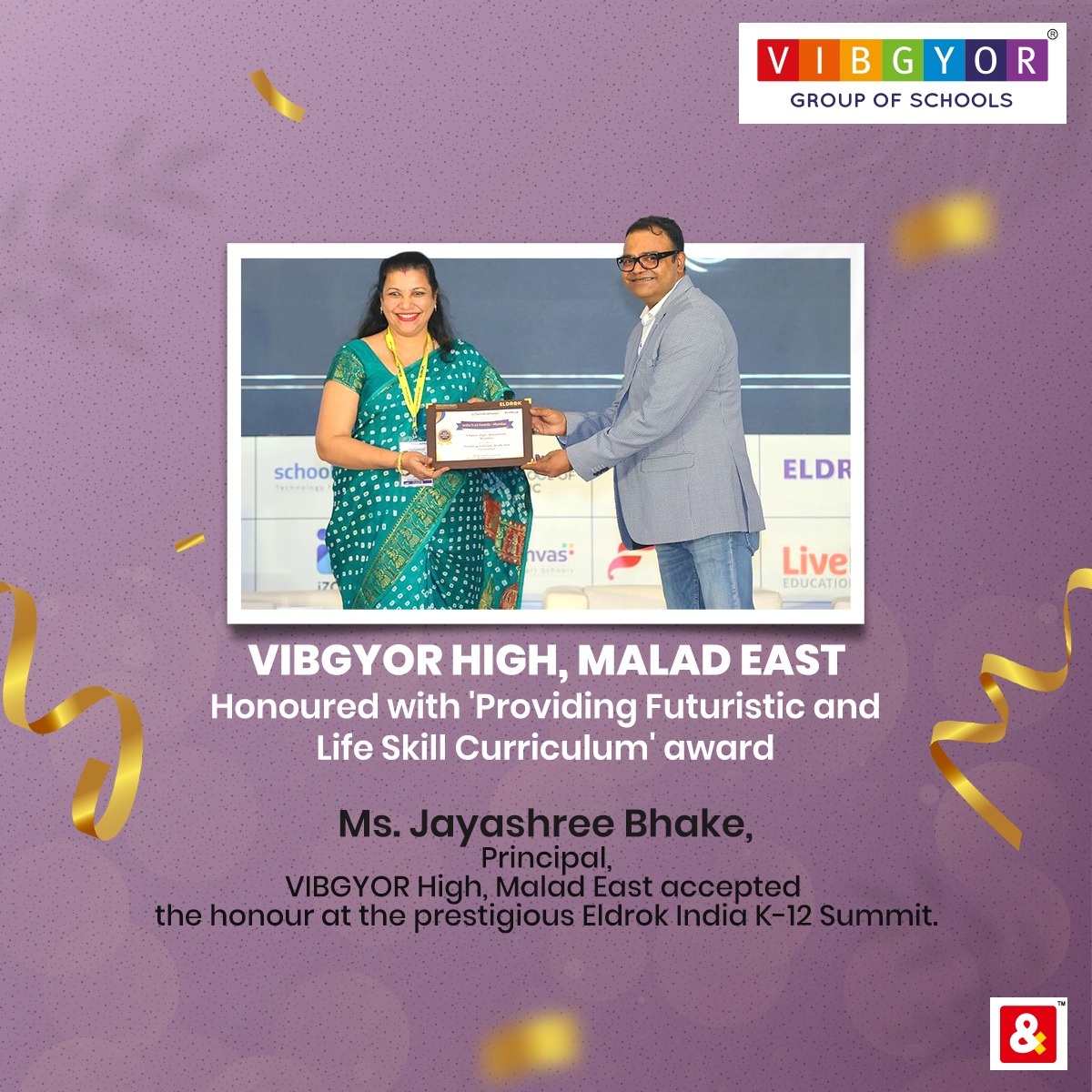 Vibgyor | Rise | Awards Achievements